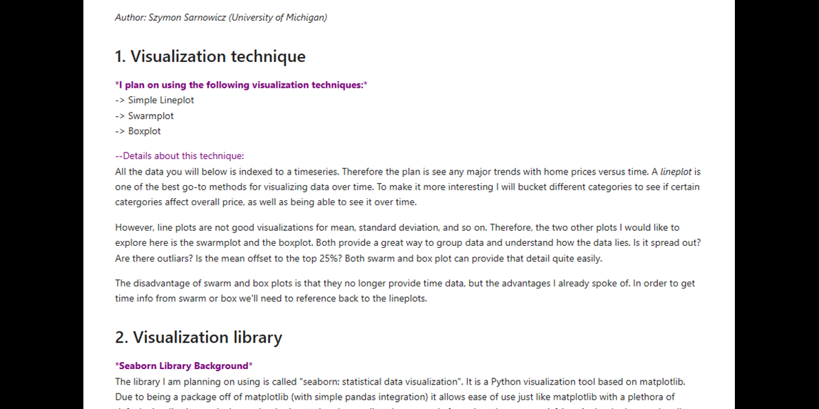 Szymon Sarnowicz Portfolio